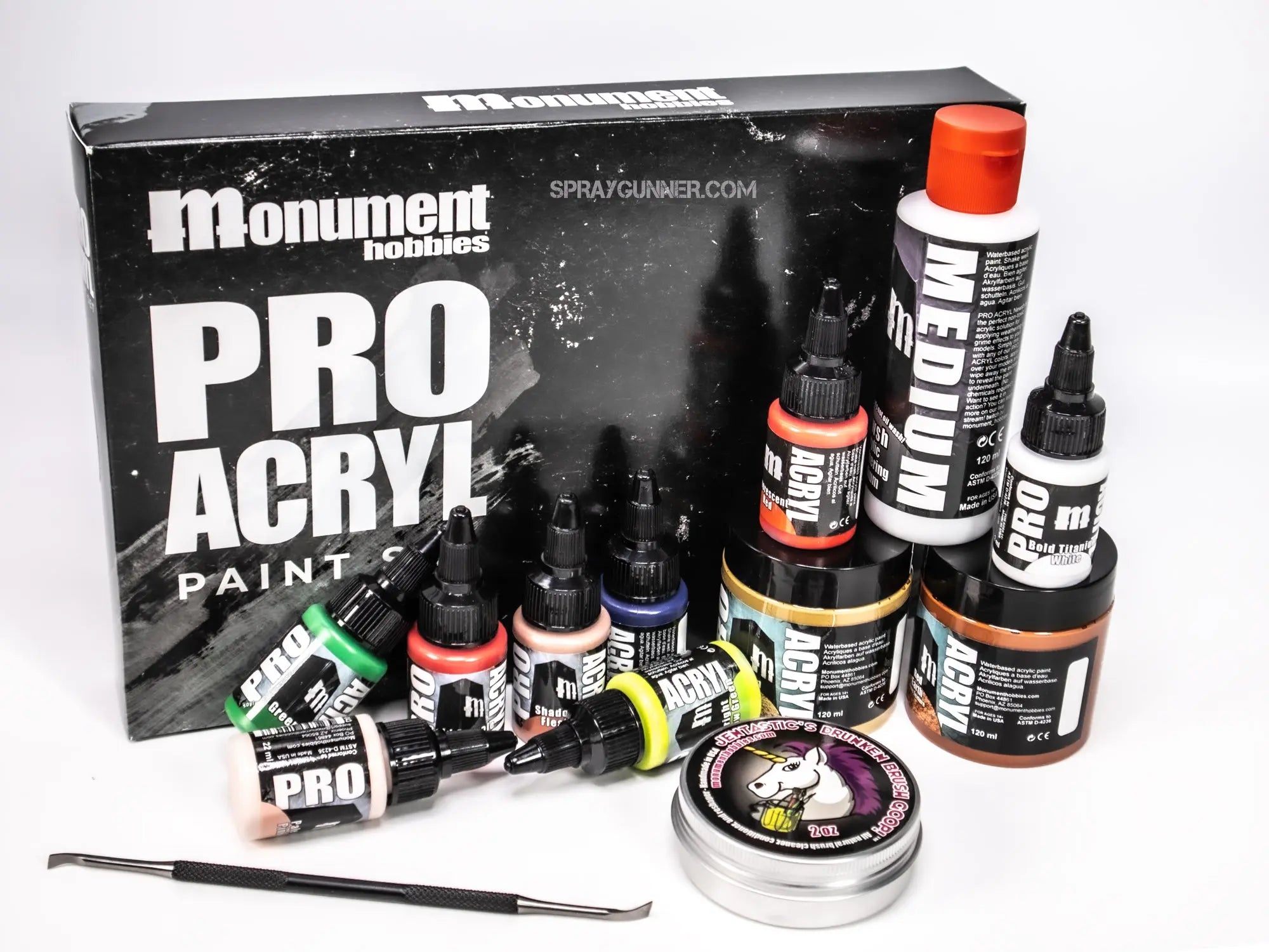 Pro Acryl Figure Primers by Monument Hobbies - SprayGunner