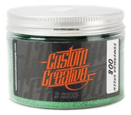 Custom Creative Flake Emerald Green | SprayGunner