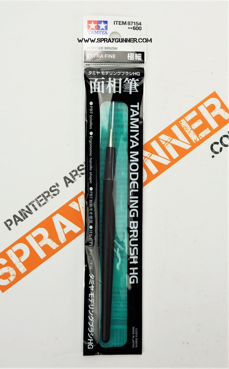 Tamiya Modeling HG Pointed Brush Extra Fine - SprayGunner