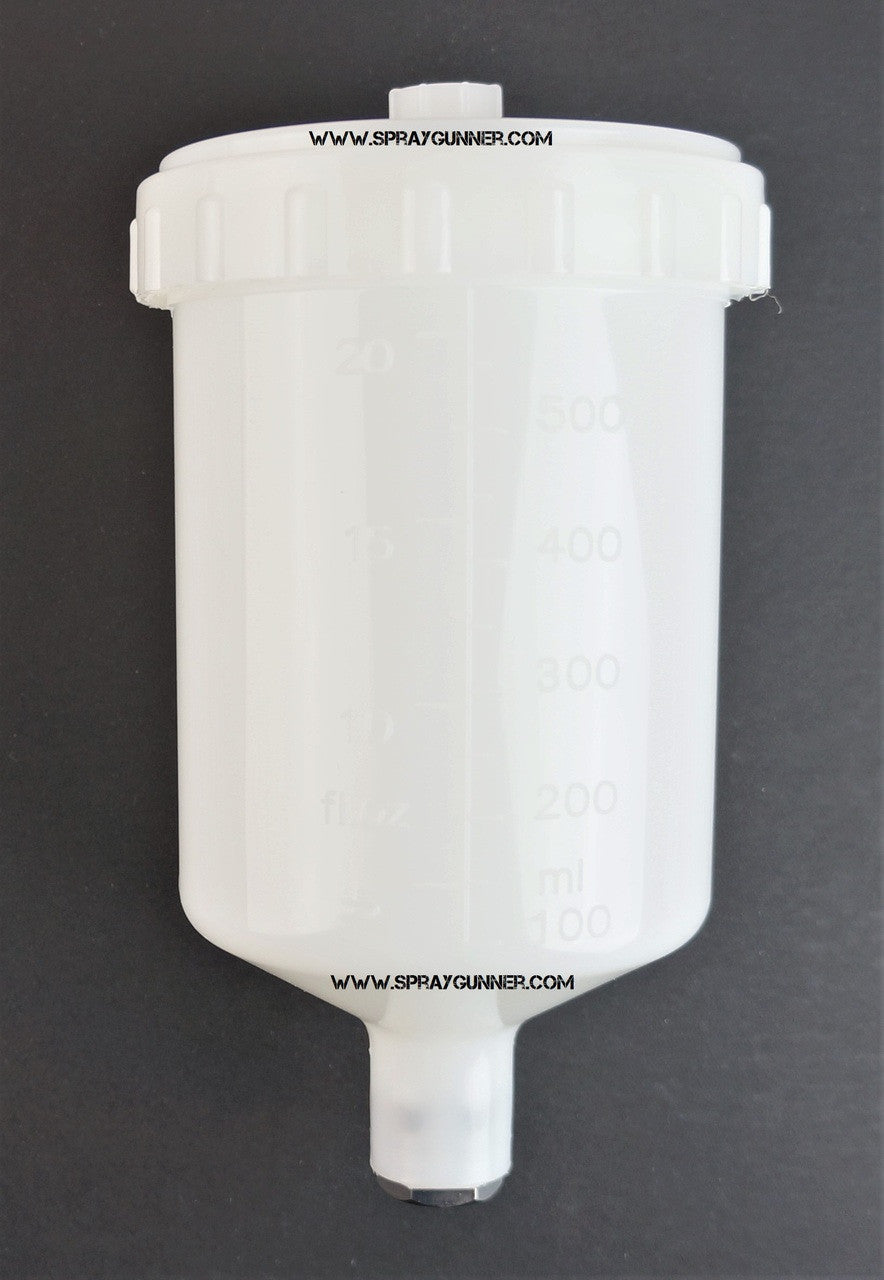 Grex CP-600F 600mL Plastic Cup with Lid