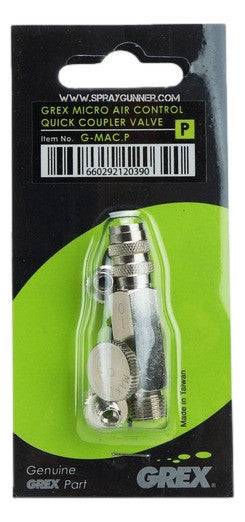 Grex Micro Air Control Valve with Quick Connect - Paasche Set