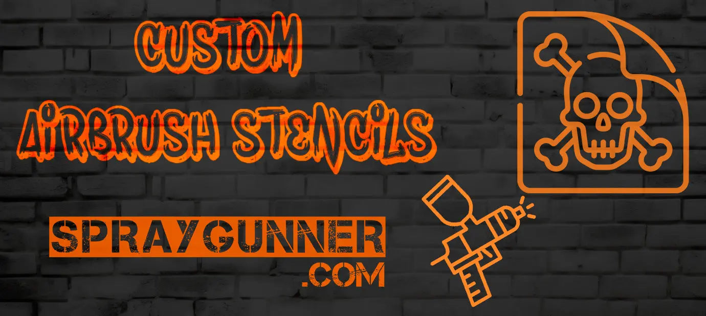 Transform Your Artwork with Custom Airbrush Stencils - SprayGunner