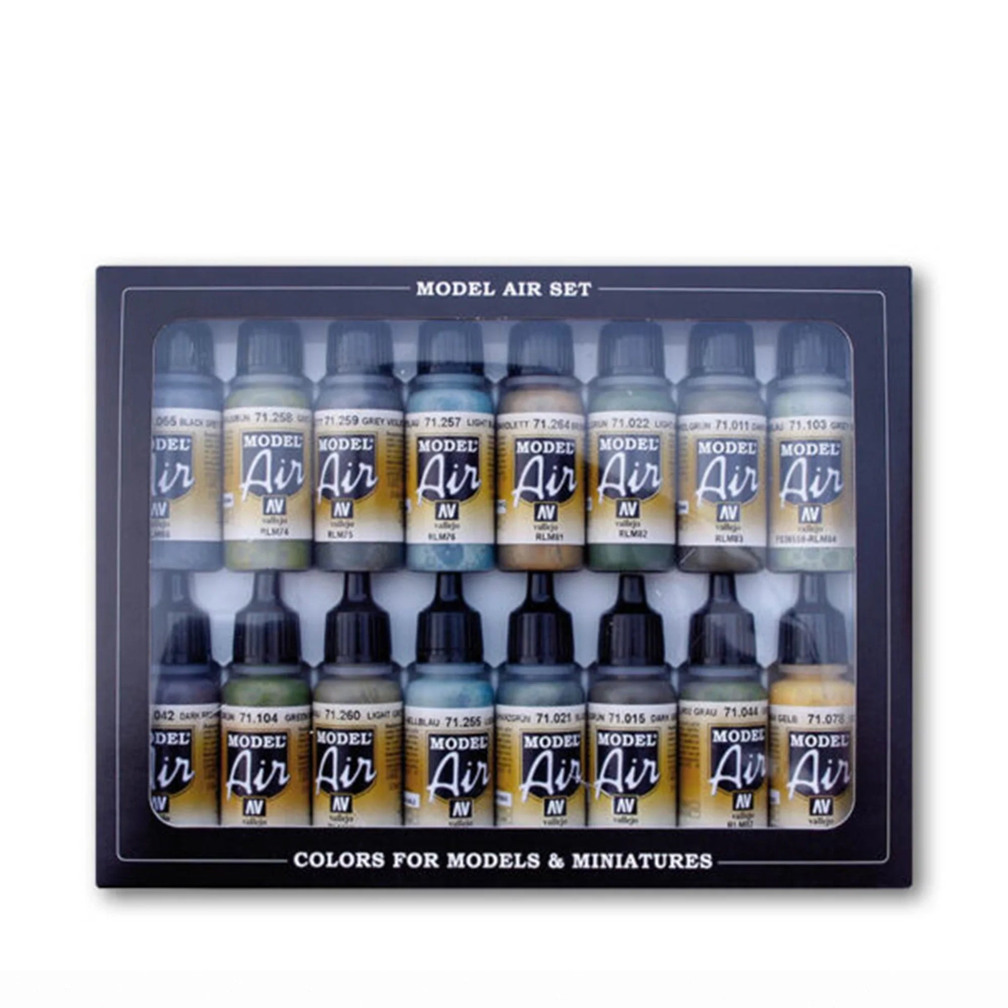 Vallejo Airbrush Paint Sets | Model Air Color Set Kits