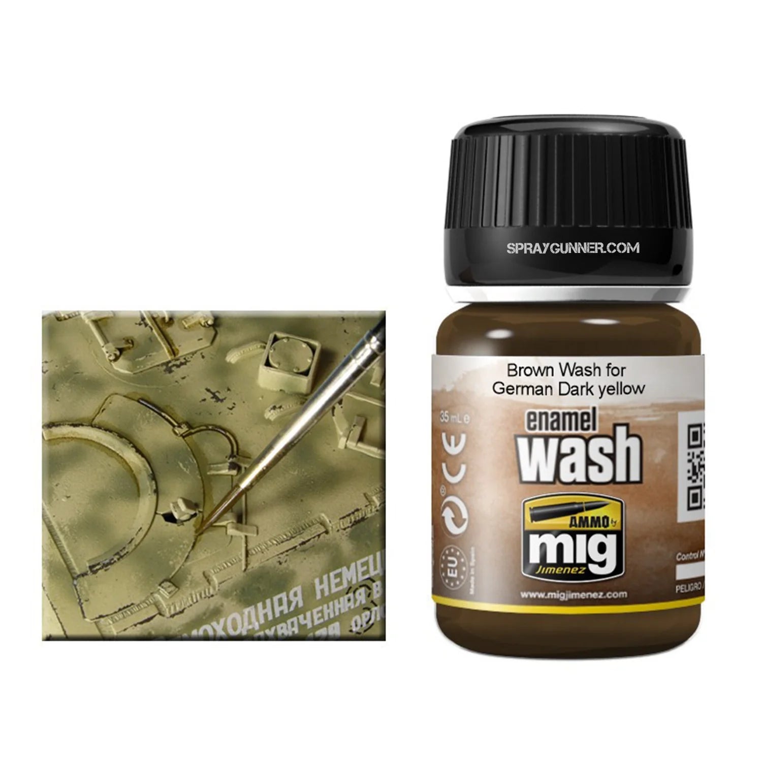 Weathering washes by AMMO for realistic model shading