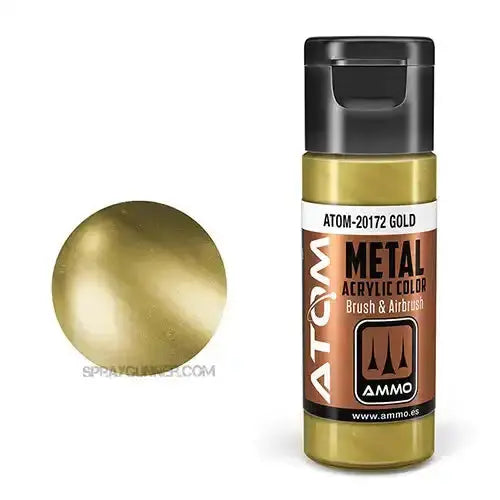 ATOM Paints | Metallic Airbrush | Self-Leveling Acrylic
