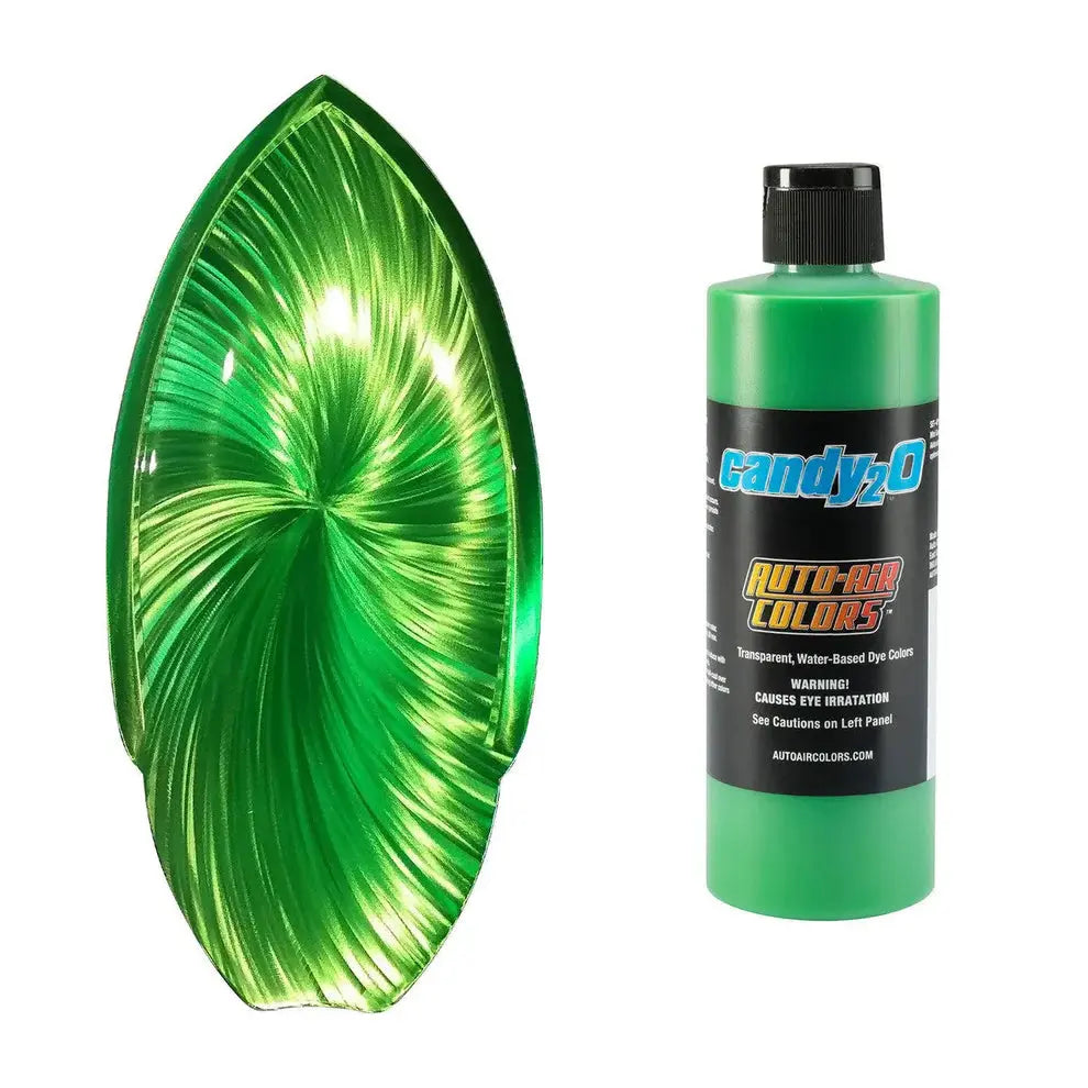 Bright Green Color paint selection for hobby and art projects