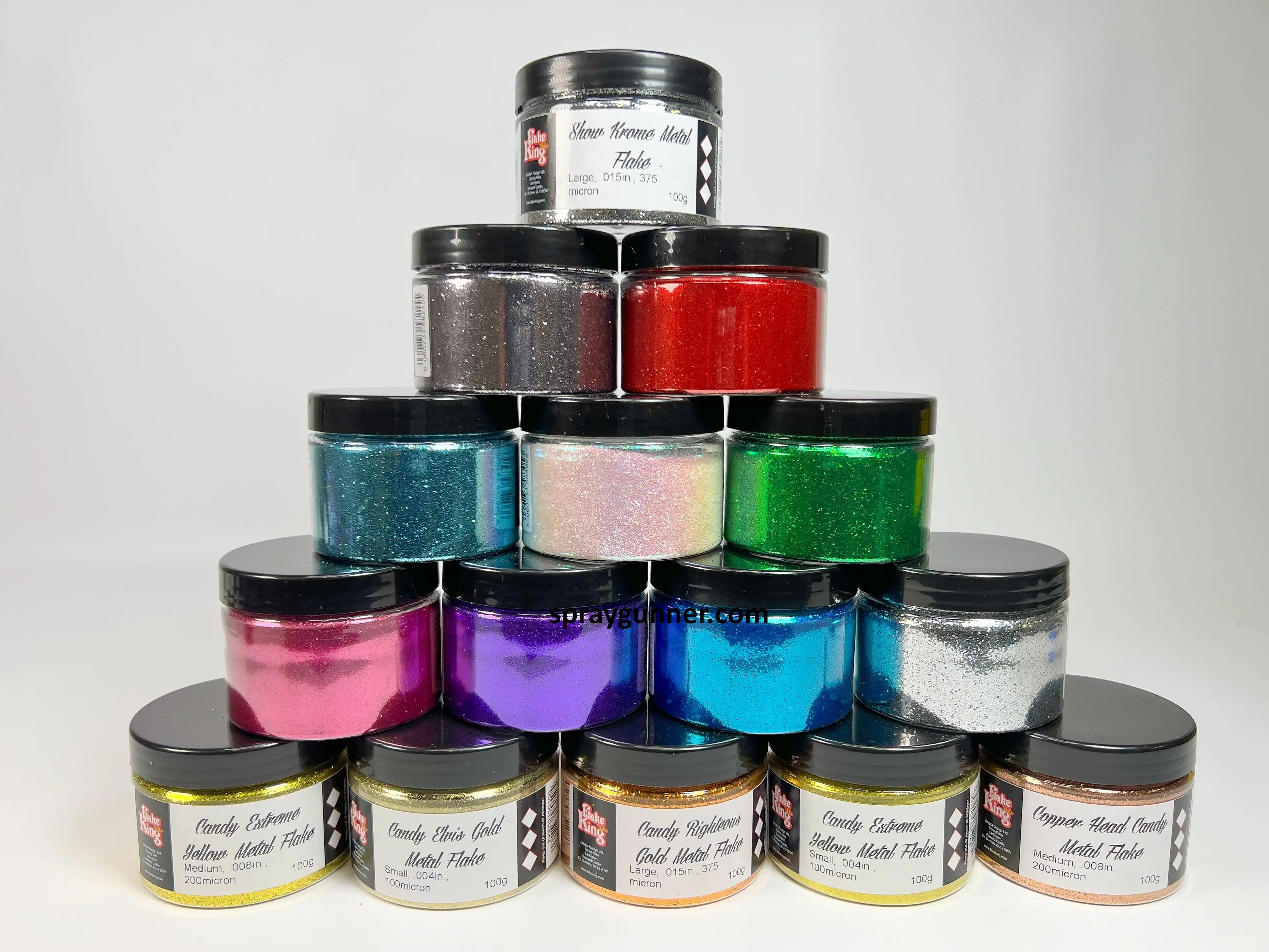 Flake King Metal Flakes – Sparkle & Color for Custom Paint Jobs