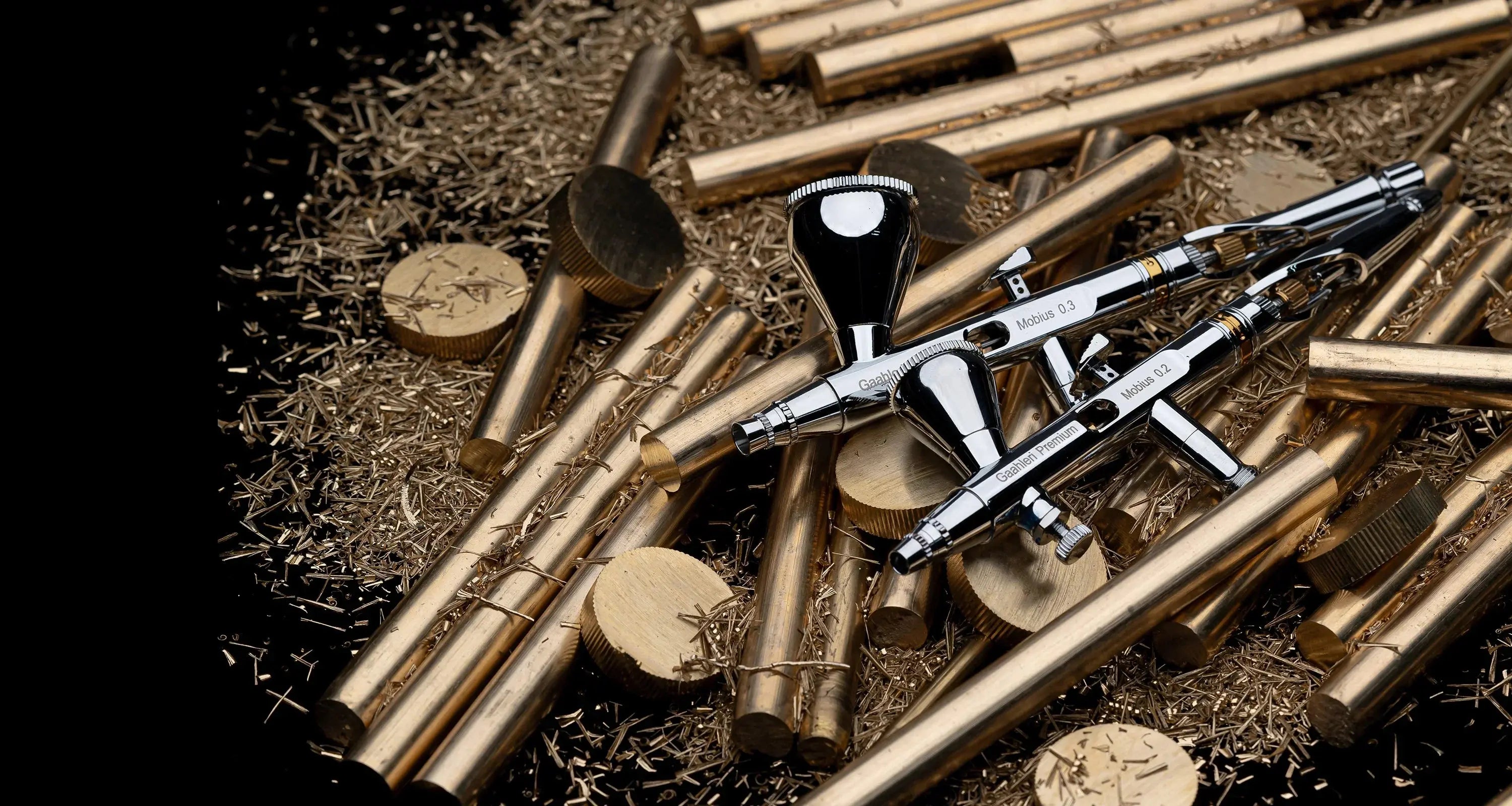 Gaahleri Mobius Airbrush - Dual-Action Precision | Modular Design