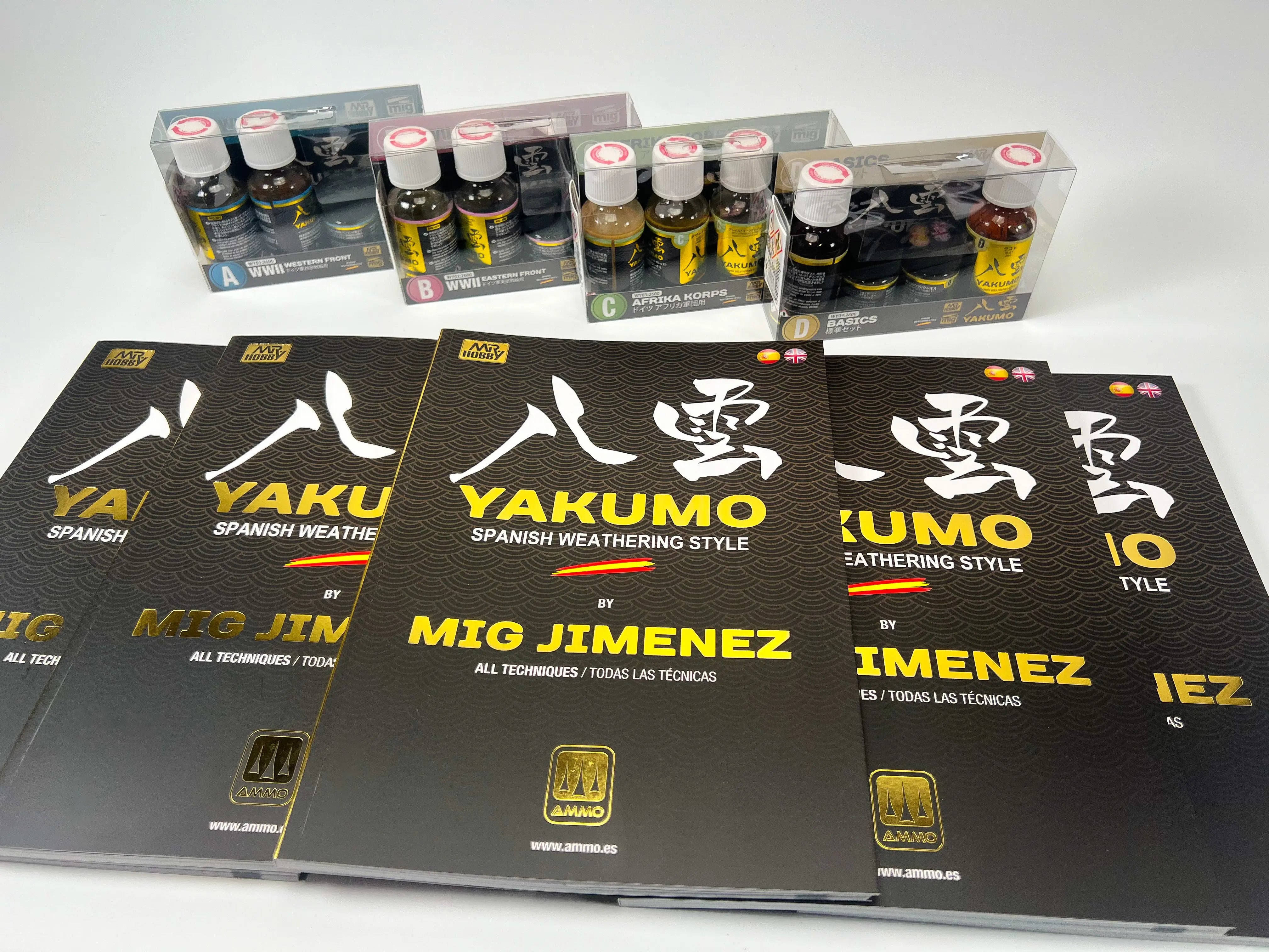 YAKUMO Weathering sets created by Mig Jimenez - SprayGunner
