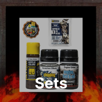 Weathering Products Sets – AMMO by MIG Complete Weathering Kits