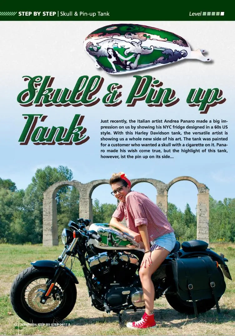 Airbrush Step by Step Magazine by Newart - SprayGunner