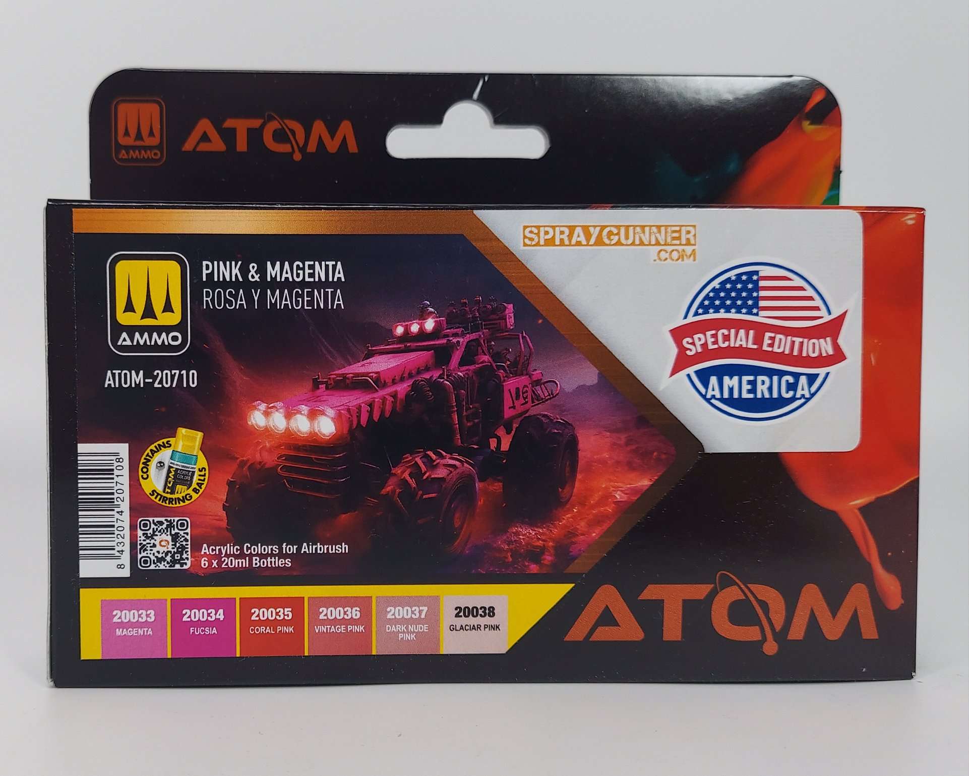 ATOM Pink & Magenta Set - SprayGunner