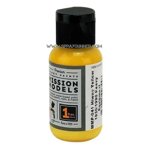 Mission Models Paints Heavy Equipment Color: Hiway Yellow 1930 / 1990 ...