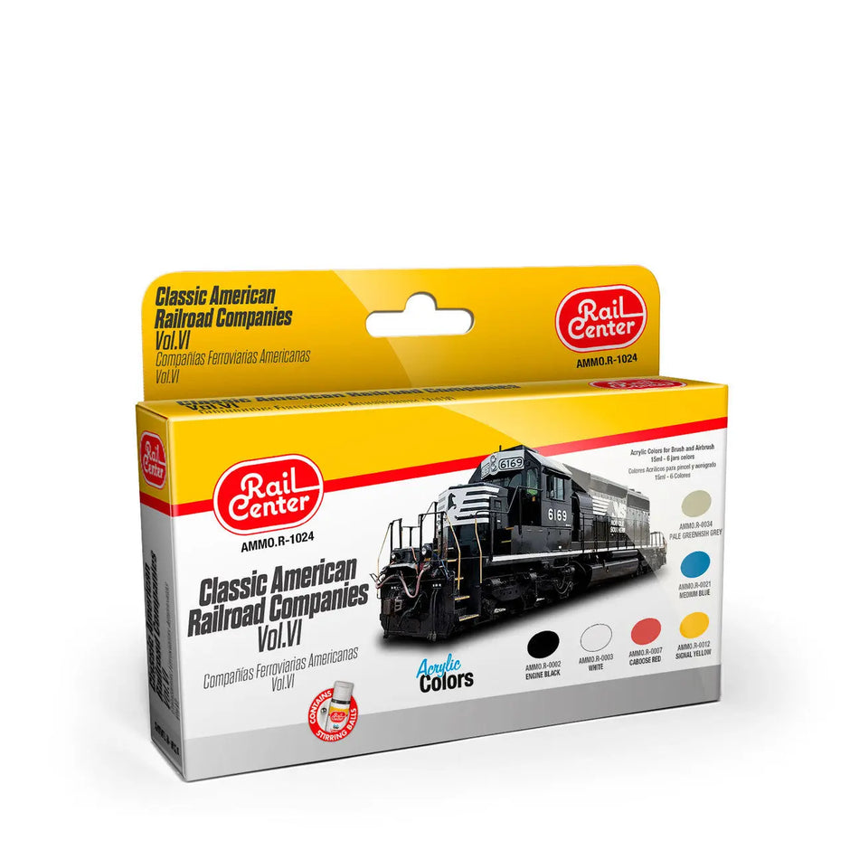 Rail Center Paint Sets – Railway Weathering Colors by AMMO MIG