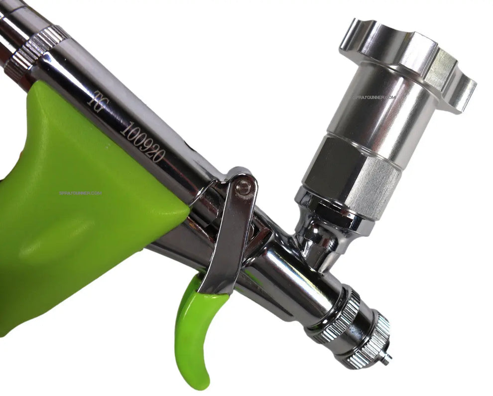 Disposable cup adapter for airbrush