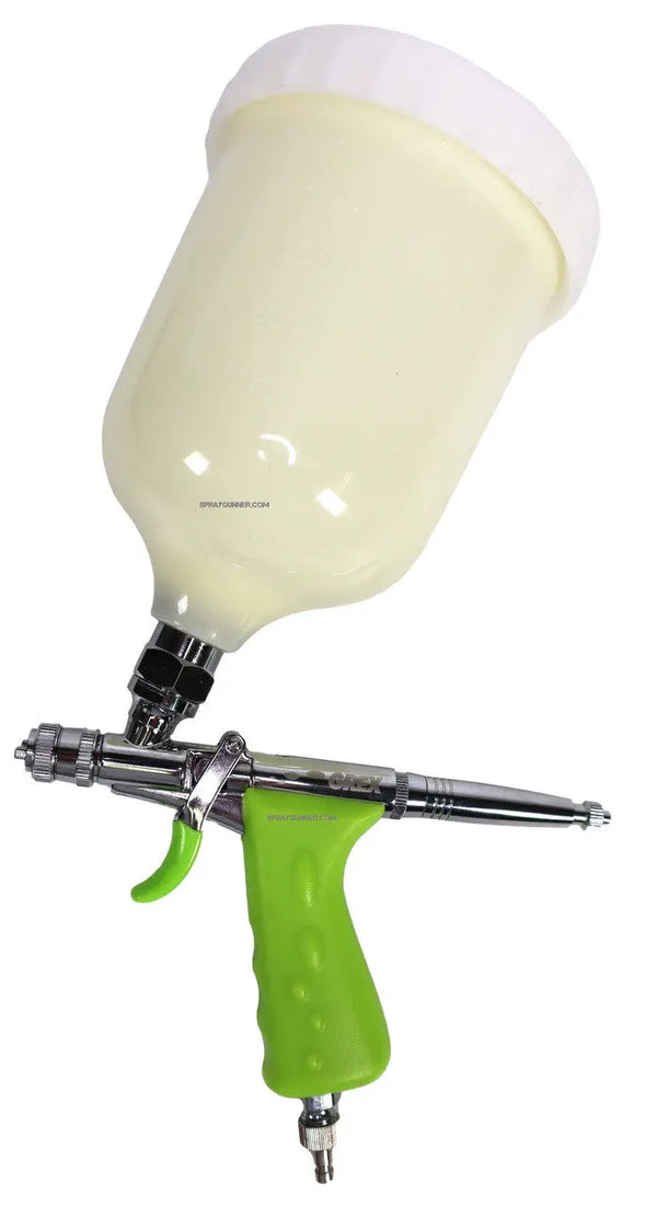 Disposable cup adapter for airbrush