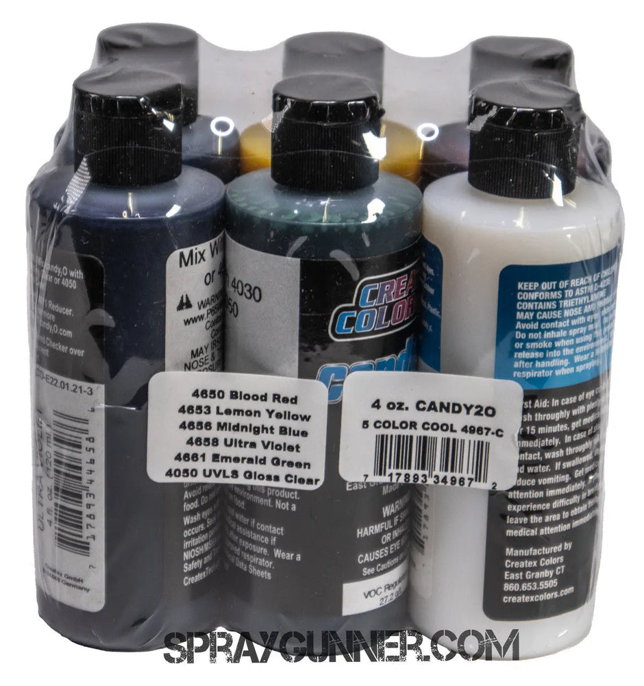 Candy colors for automotive custom painting
