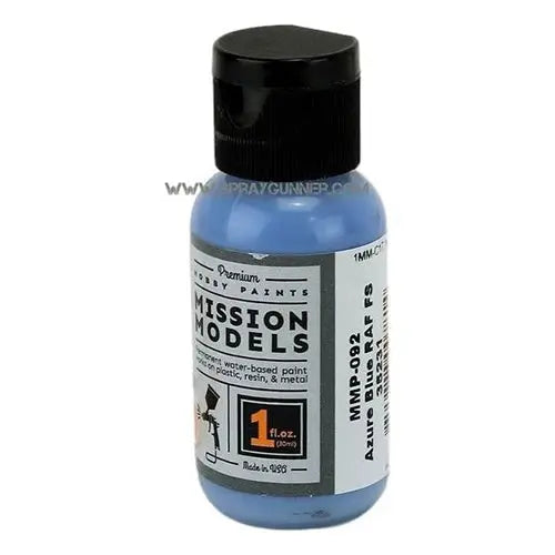 Mission Models Paints British Aircraft WWII Color: Azure Blue RAF / FS ...