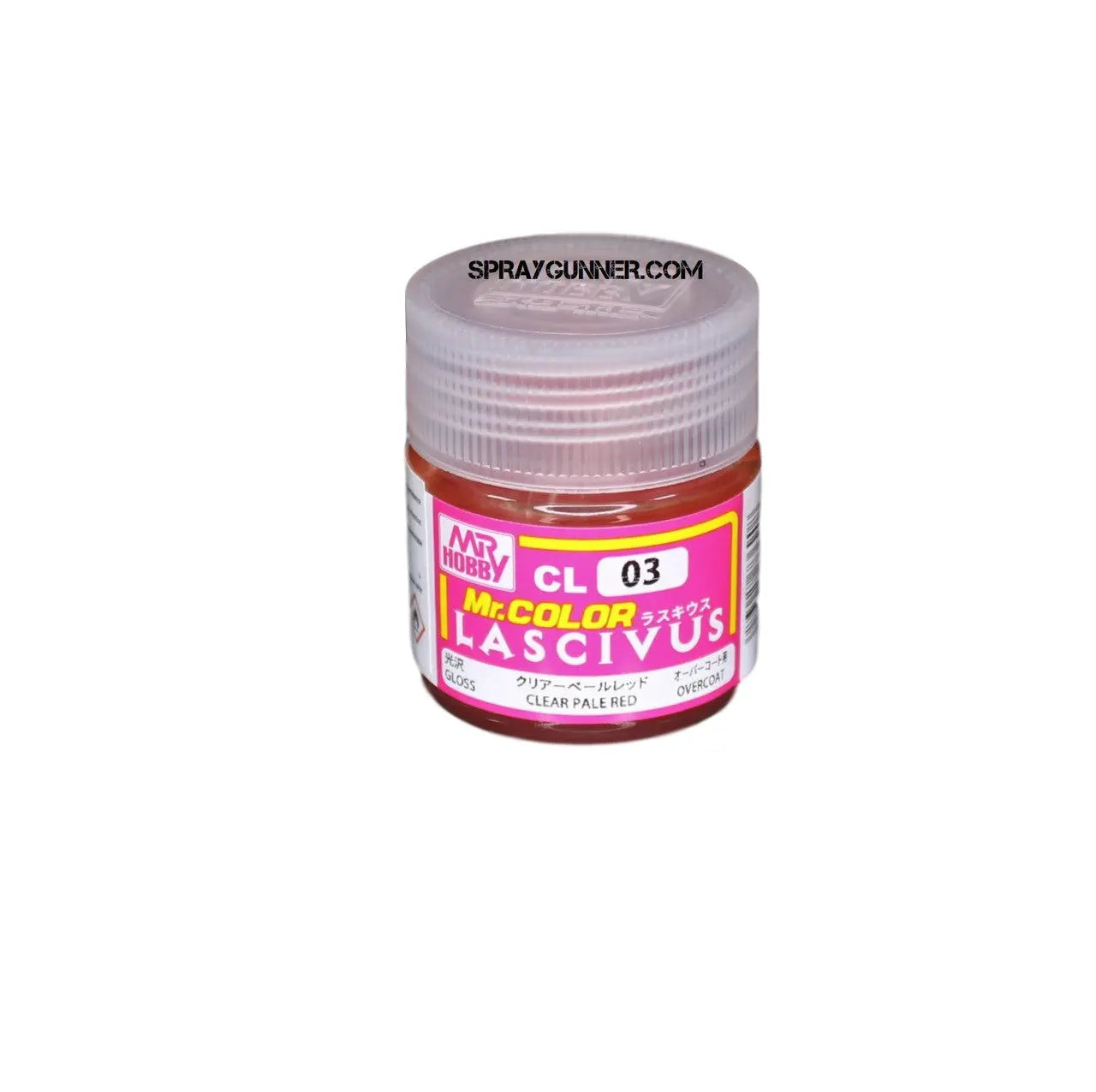 GSI Creos Mr.Color Lascivus: Gloss Clear Pale Red - SprayGunner