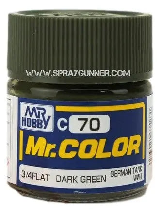 GSI Creos Mr.Color Model Paint: Dark Green (C-70) - SprayGunner
