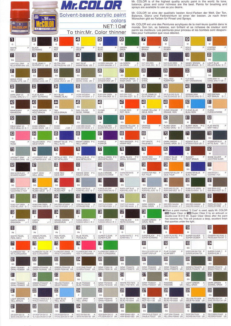 GSI Creos Mr.Color Model Paint