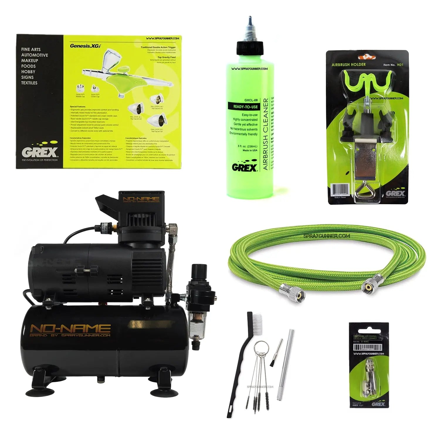 Grex Genesis Airbrush Tooty Compressor Combo