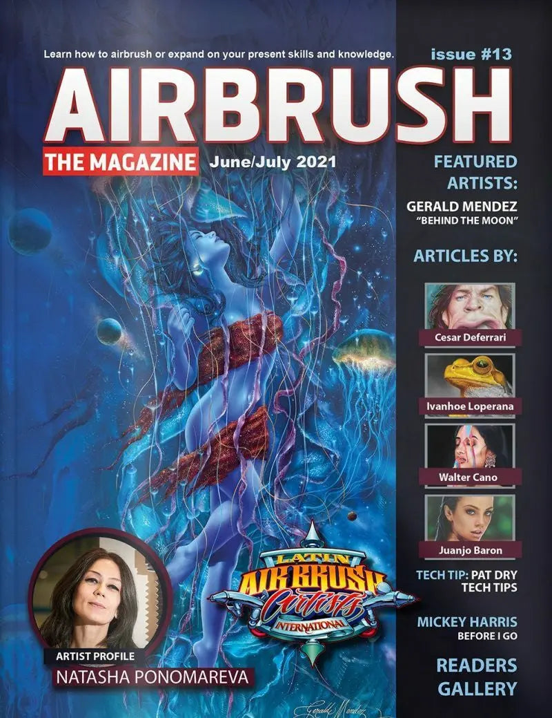 Airbrushing Books and Magazines | Learn with SprayGunner