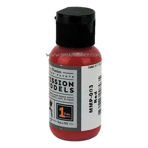 Mission Models Paints Primary Colors Color: Red