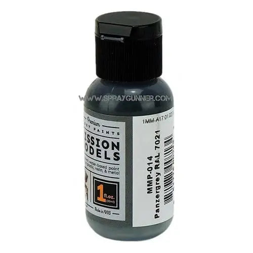 Mission Models Paints German Armor WWII Color: Panzergrey RAL 7012