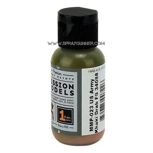 Mission Models Paints Allied Armor USA Color: US Army Khaki Drab FS 34088
