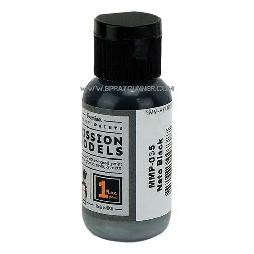 Mission Models Paints Modern Armor Color: NATO Black