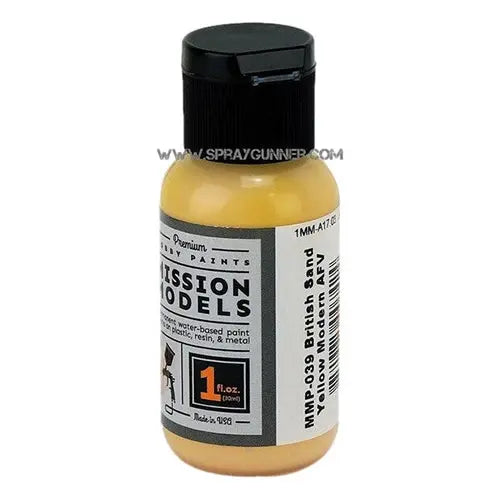 Mission Models Paints Modern Armor Color: British Sand Yellow Modern AFV