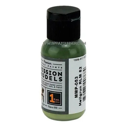 Mission Models Paints German Aircraft WWII Color: Hellgrun RLM 82