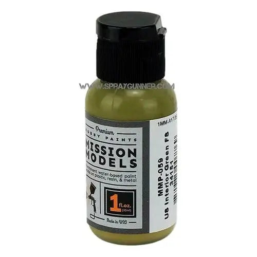 Mission Models Paints US Aircraft Modern/WWII Color: US Interior Green ...