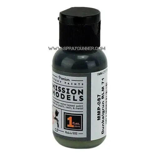 Mission Models Paints German Aircraft WWII Color: Dunkelgrun RLM 71