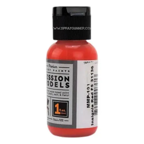 Mission Models Paints Color: Insignia Red FS 31136
