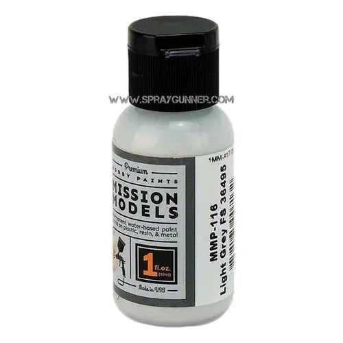 Mission Models Paints US Aircraft Modern/WWII Color: Light Grey FS 36495
