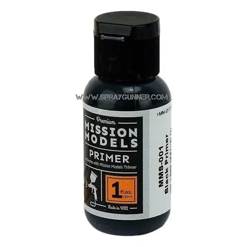 Mission Models Paints Primers Color: Black Primer