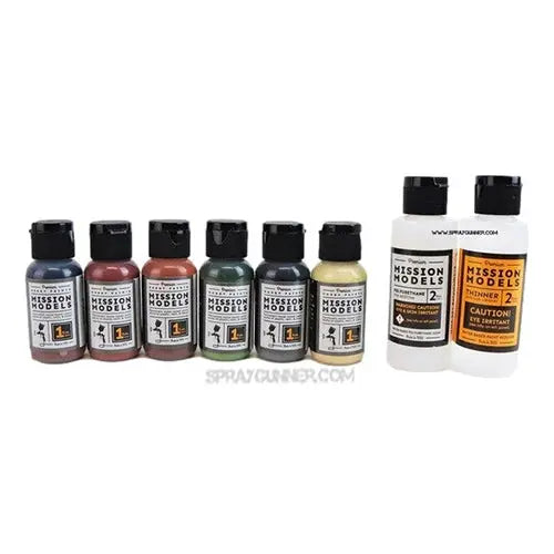 Mission Models Paints: German AFV WWII Late War Paint Set