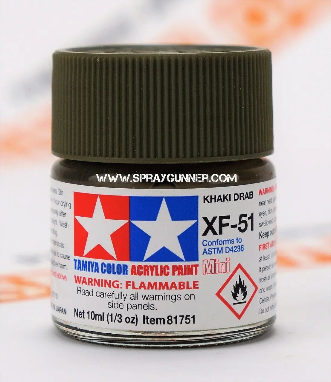 Tamiya paints - SprayGunner