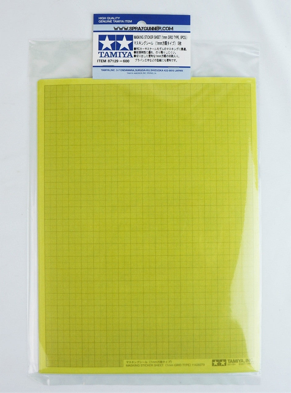Tamiya Masking Sticker Sheet (5PCS) - SprayGunner