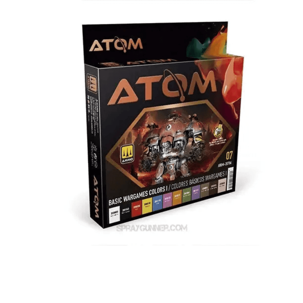 ATOM by AMMO Paints – Pro-Grade Acrylics for Modelers