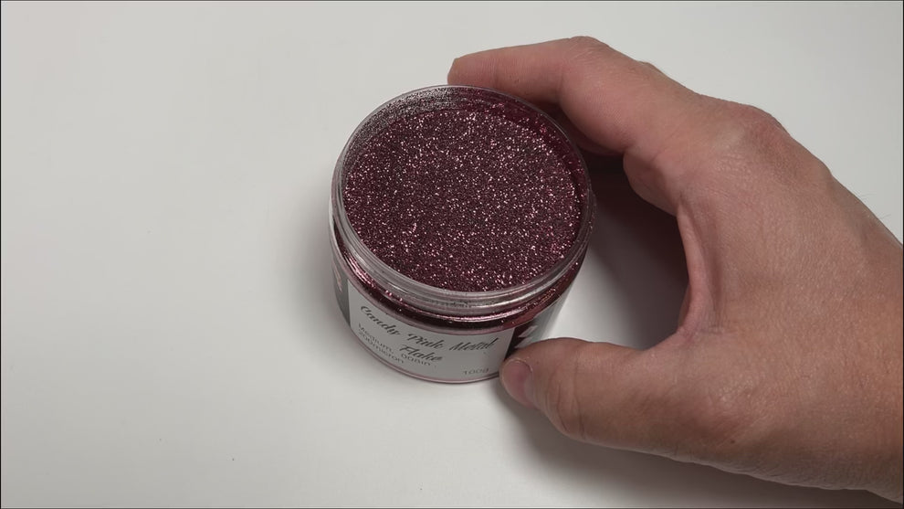 Flake King: Candy Pink Metal Flake - SprayGunner