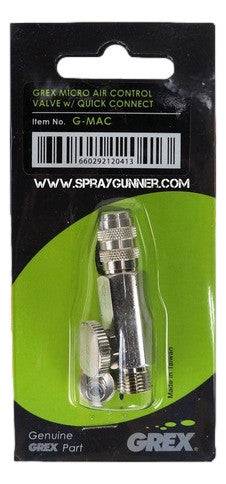Grex Micro Air Control Valve with Quick Connect